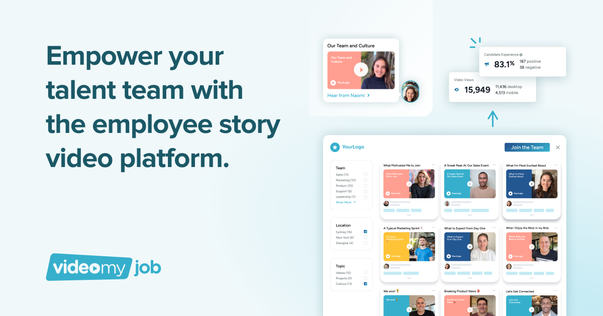 The Employee Story Video Platform for Talent Teams